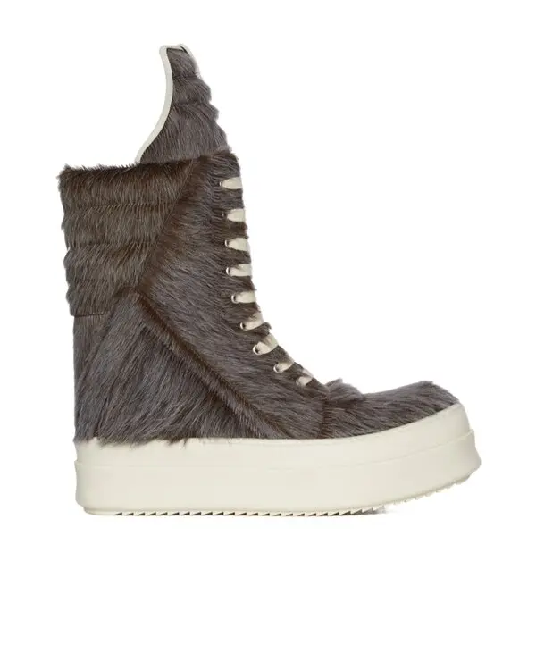 Rick Owens Mega Geobasket Boots - Black