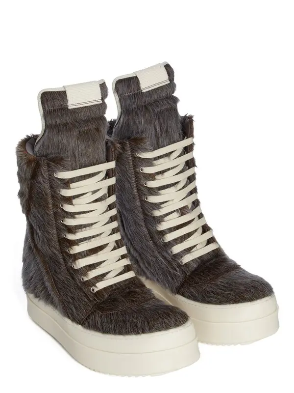 Rick Owens Mega Geobasket Boots - Black