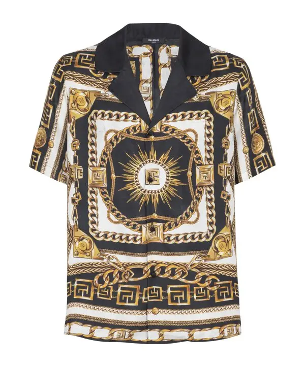 Balmain Printed Pyjama Shirt - Multicolor