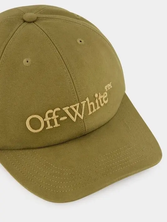 Off-White Embroidered Baseball Cap
