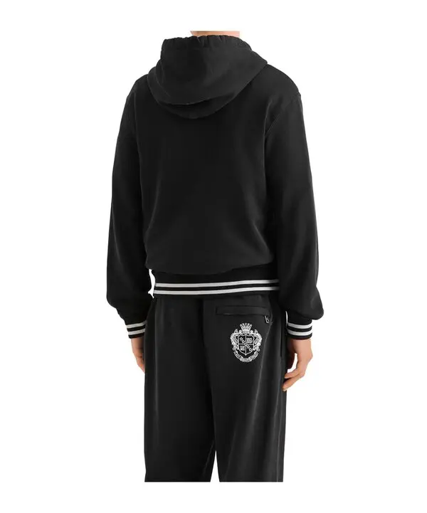 Dolce & Gabbana Logo Printed Drawstring Hoodie