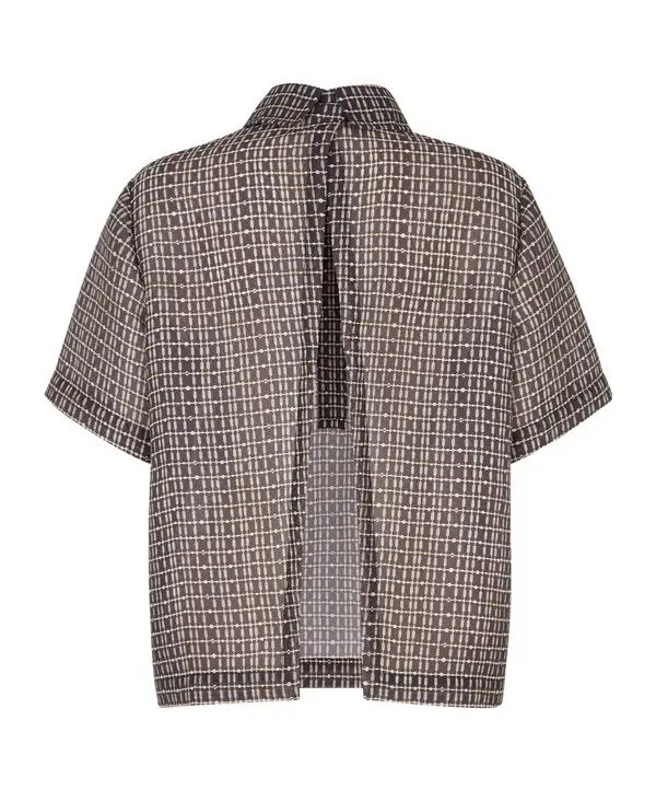 Fendi Short Sleeve Polo Shirt
