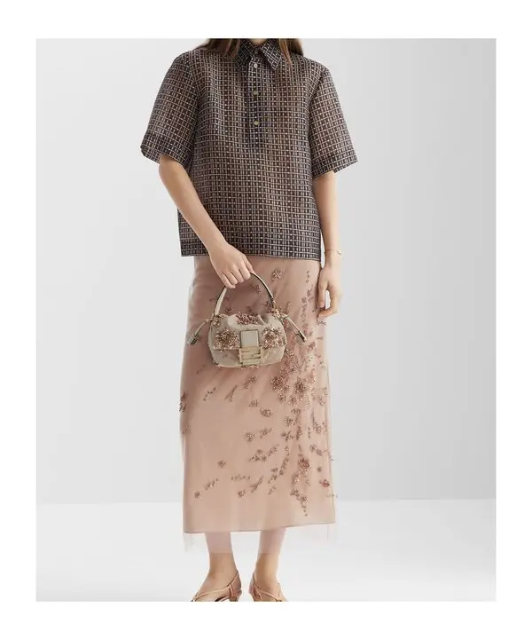Fendi Short Sleeve Polo Shirt