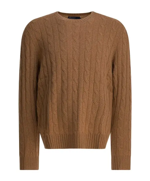 Polo Ralph Lauren Crewneck Knitted Jumper - Brown