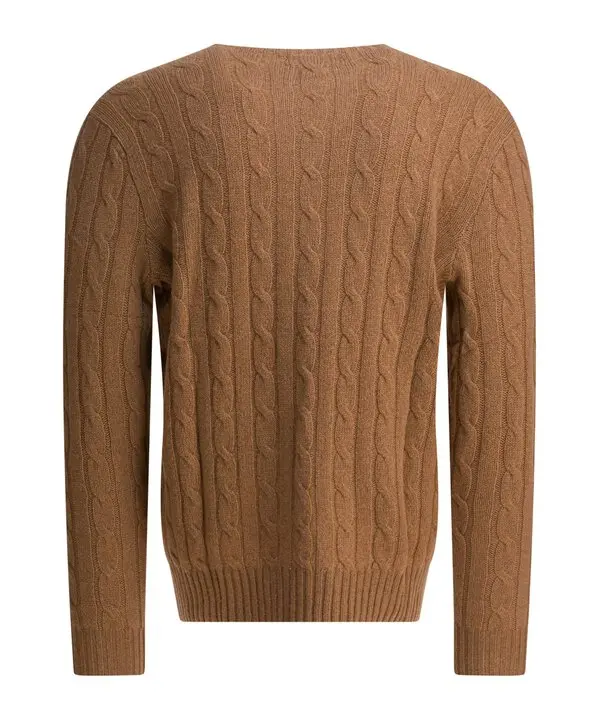 Polo Ralph Lauren Crewneck Knitted Jumper - Brown