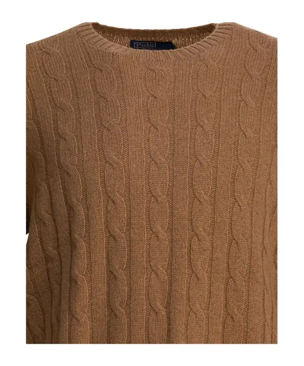 Polo Ralph Lauren Crewneck Knitted Jumper - Brown