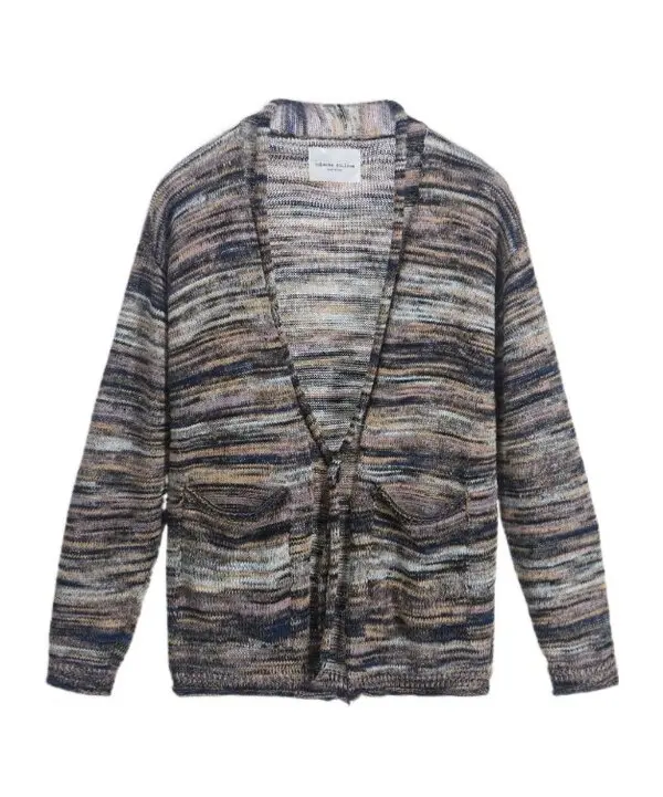 ROBERTO COLLINA Shawl Collar Knit Jacket