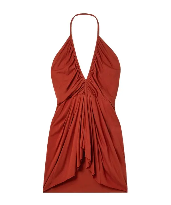 Rick Owens Backless Halter Neck Suspender Top
