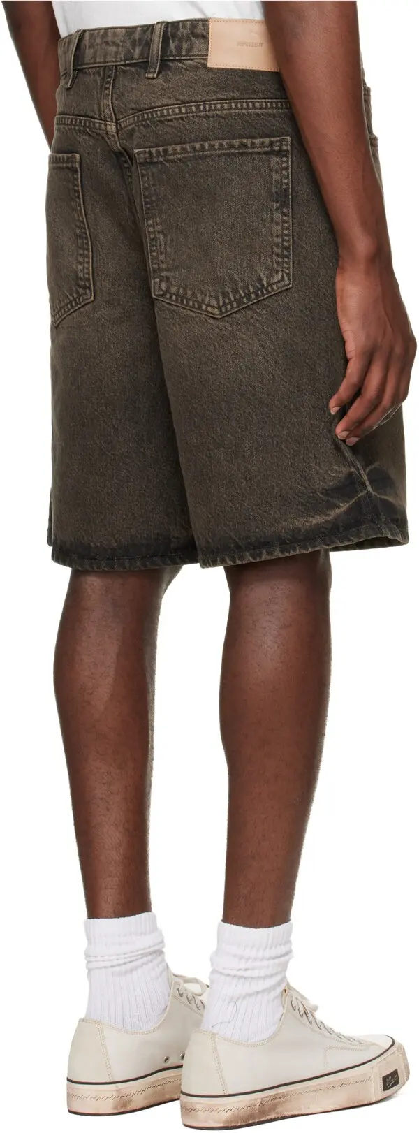 REPRESENT Relaxed Fit Denim Shorts