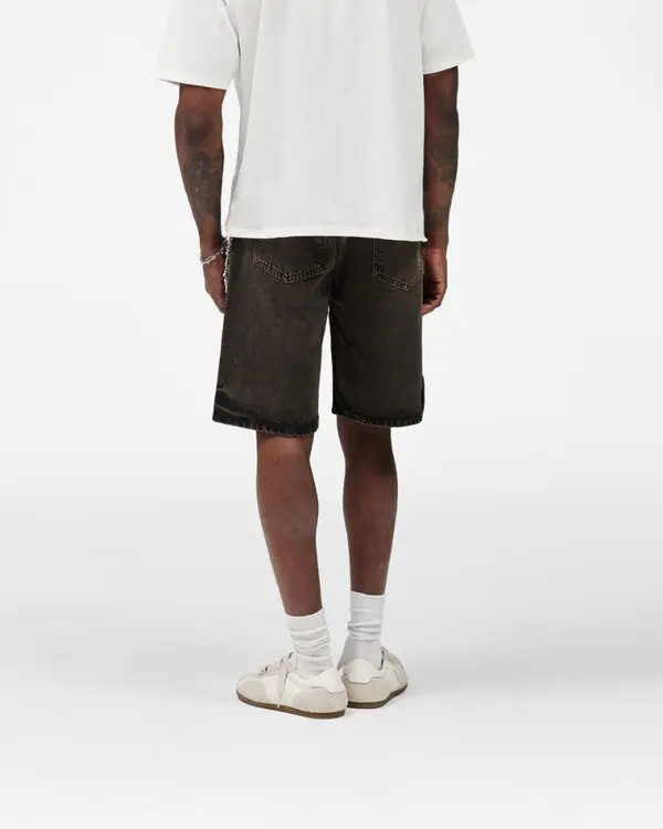 REPRESENT Relaxed Fit Denim Shorts