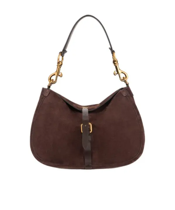 Etro Buckled Crossbody Bag - Brown