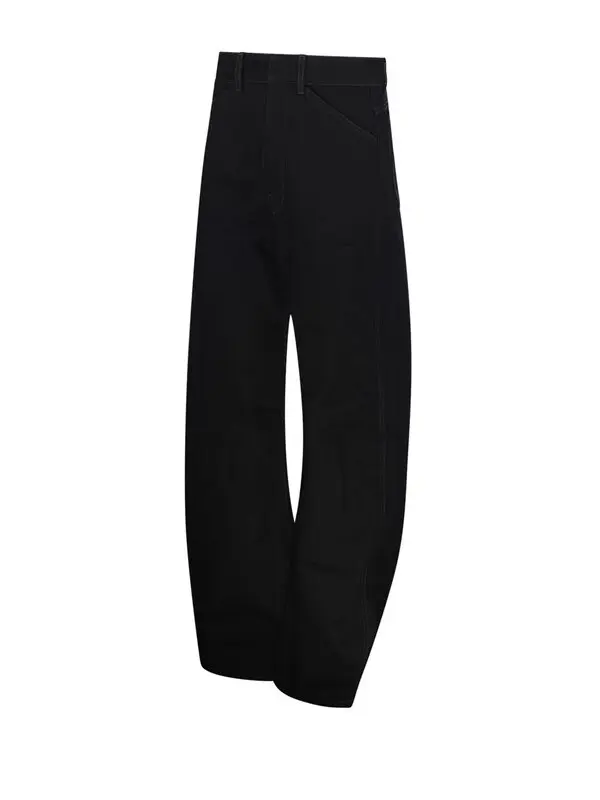 LEMAIRE High-waisted Wide-leg Jeans