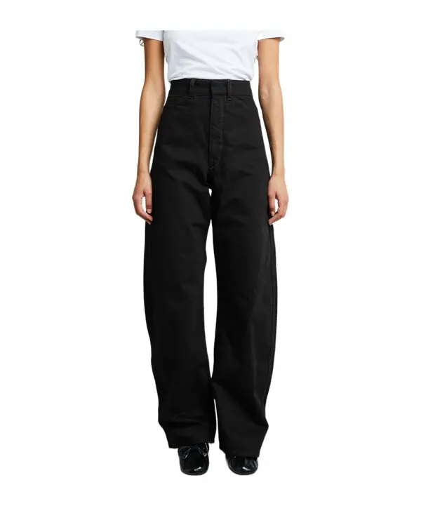 LEMAIRE High-waisted Wide-leg Jeans