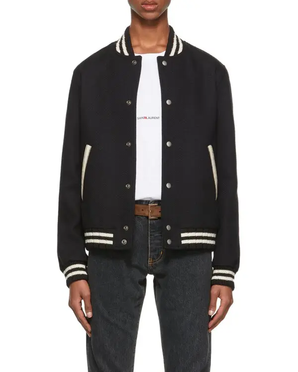 Saint Laurent Varsity Baseball Jacket