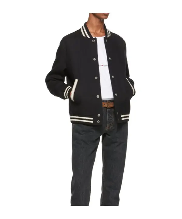 Saint Laurent Varsity Baseball Jacket