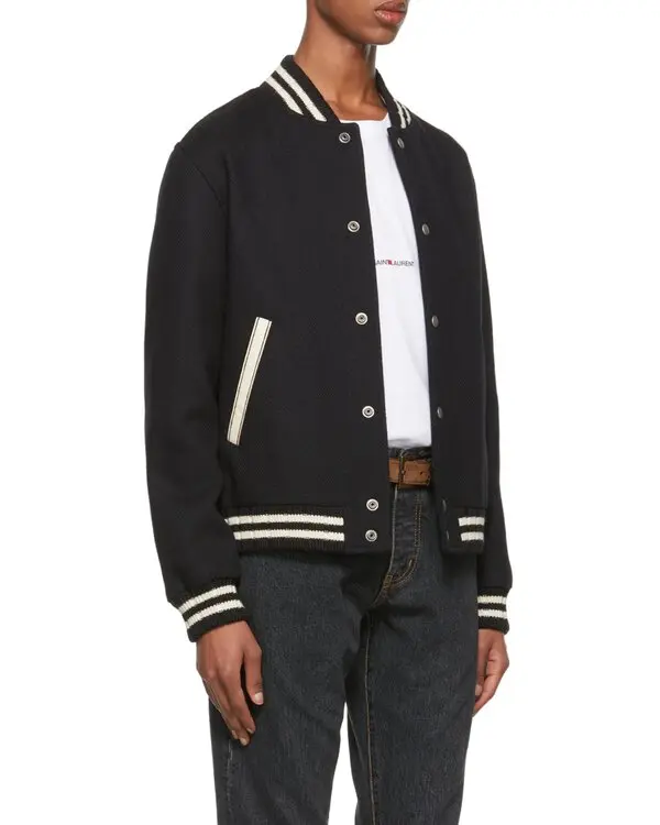 Saint Laurent Varsity Baseball Jacket