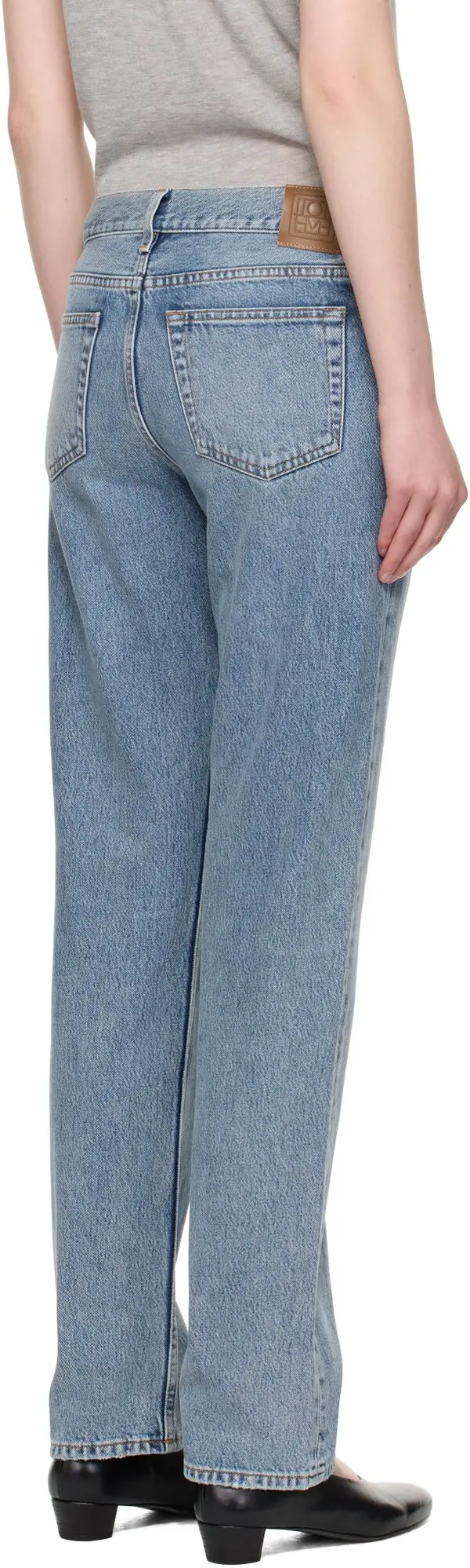 TOTEME Low Straight Jeans