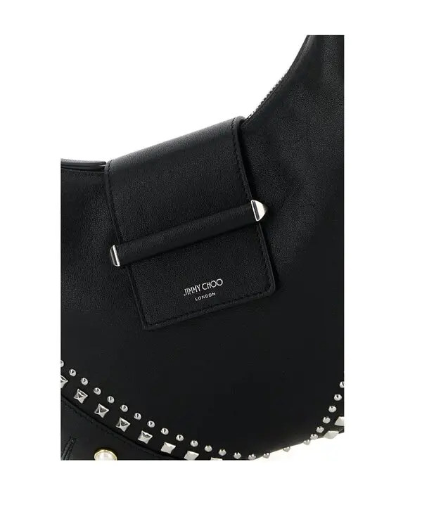 JIMMY CHOO Bar Studded Shoulder Bag