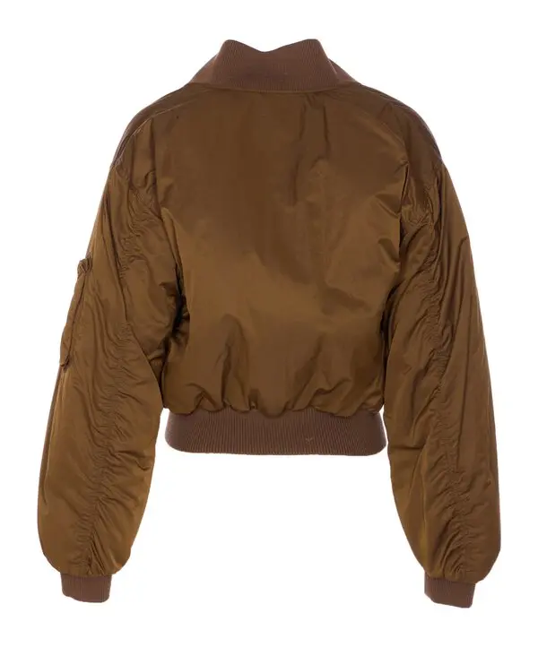 Chloé Bomber Jacket - Authentic Brown