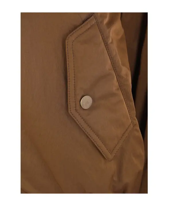 Chloé Bomber Jacket - Authentic Brown