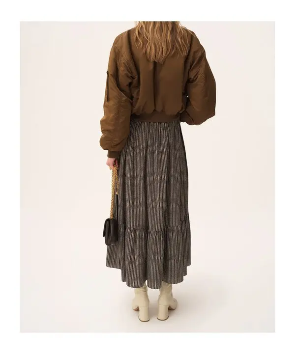 Chloé Bomber Jacket - Authentic Brown