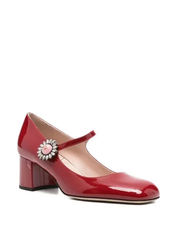 Valentino Garavani Patent Leather Mary Jane High Heels