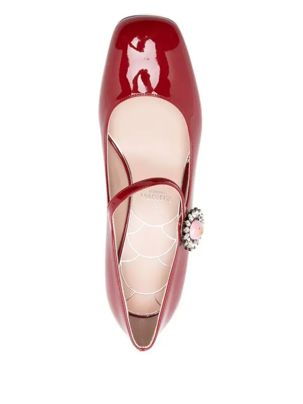 Valentino Garavani Patent Leather Mary Jane High Heels