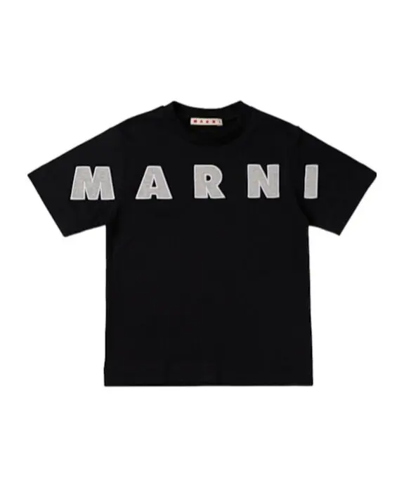 Marni Cotton T-shirt With Printed Logo