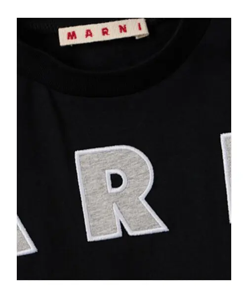 Marni Cotton T-shirt With Printed Logo