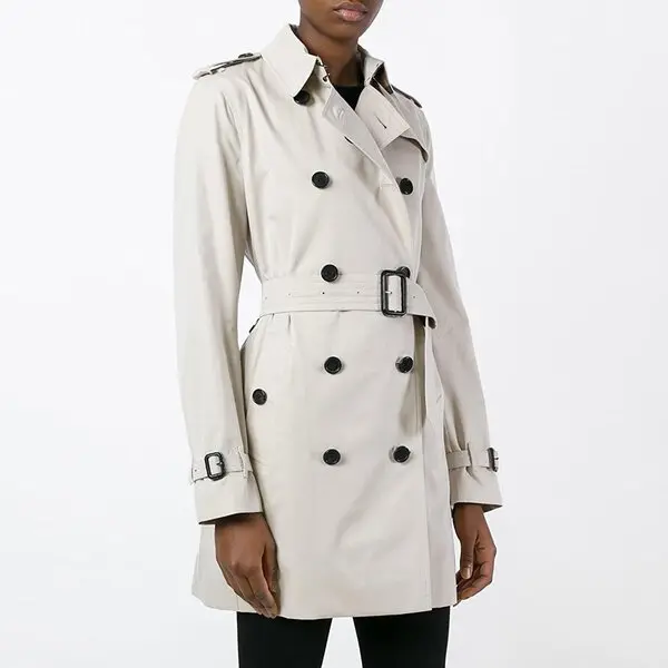 Burberry Long Sleeved Trench Coat