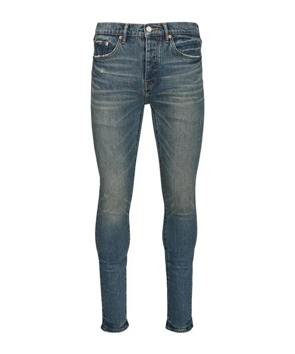PURPLE BRAND P001 Vintage Stretch Jeans - Black