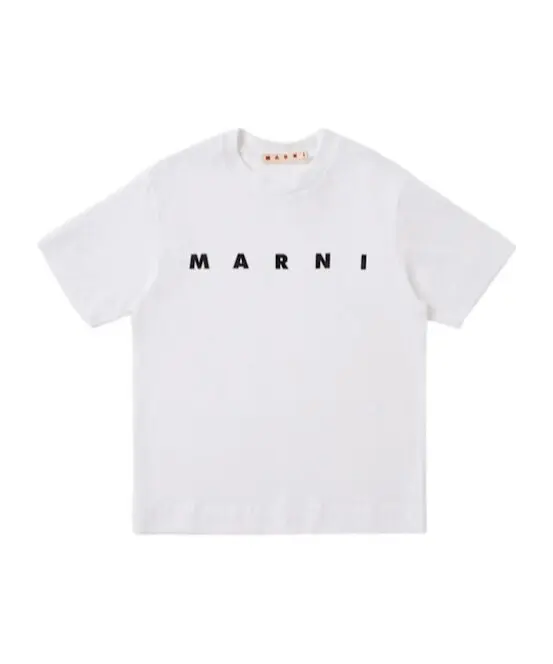Marni Cotton Logo T-shirt - White