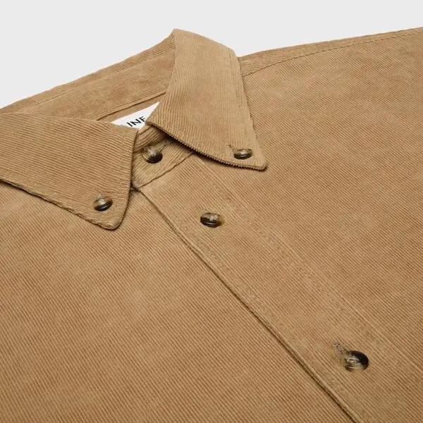 Celine Relaxed Shirt In Corduroy