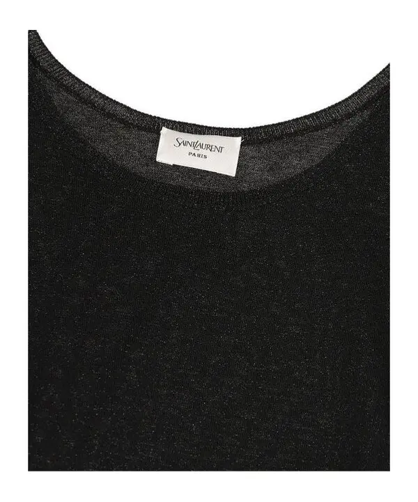 Saint Laurent Sleeveless Knitted Tank Top