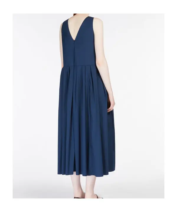 Max Mara Moira Crewneck Sleeveless Dress