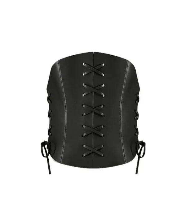 Dior Corset Belt With Leather Buckle - Black