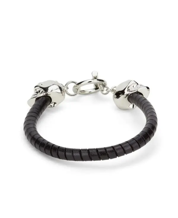 Alexander McQueen T-bar Skull Bracelet