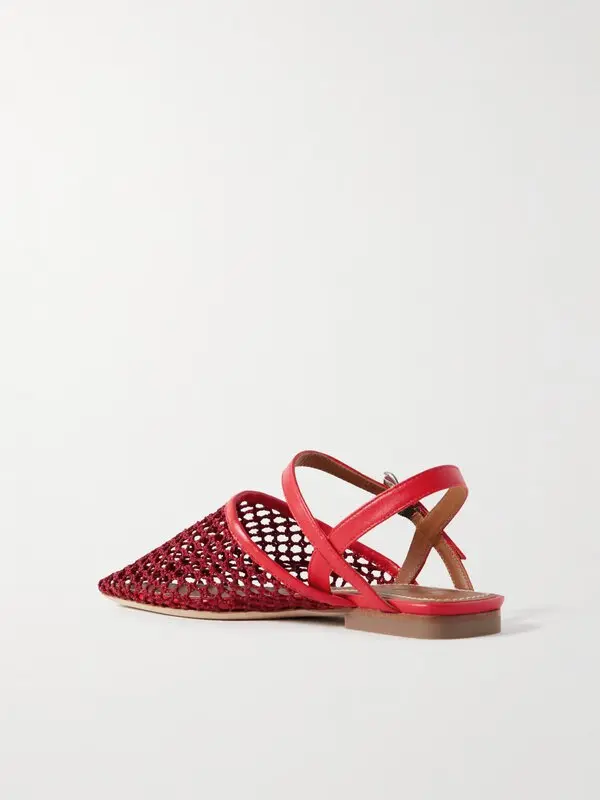 Staud Rete Flat Slingback Sandals