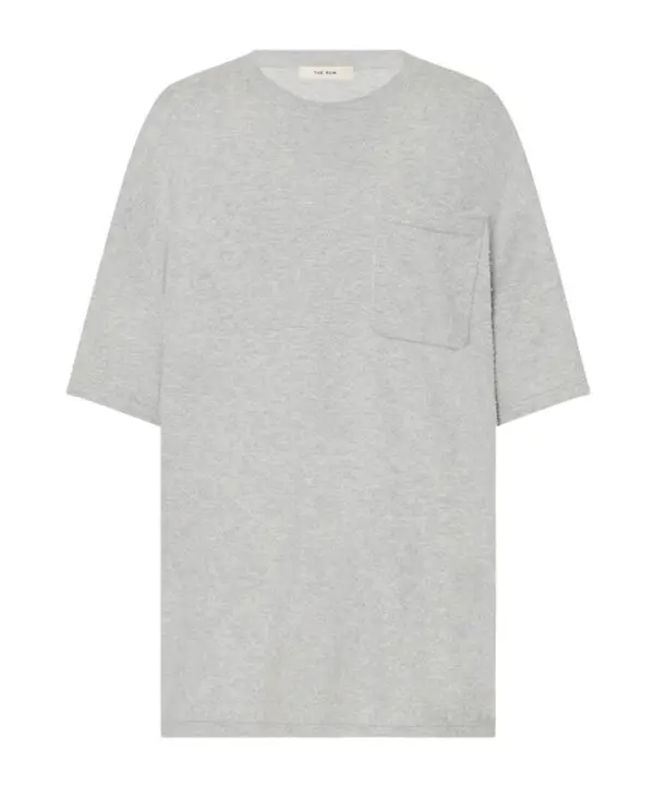 THE ROW Kaddy Oversized T-shirt - Gray Mixed Color