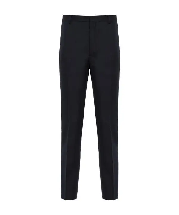 Prada Wool Blend Slim Fit Trousers