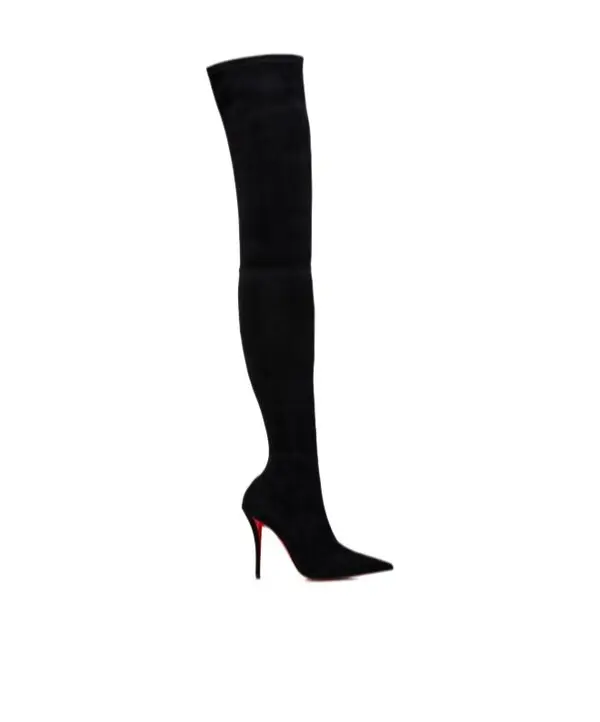 CHRISTIAN LOUBOUTIN Miss Z Botta Alta Over The Knee Boots