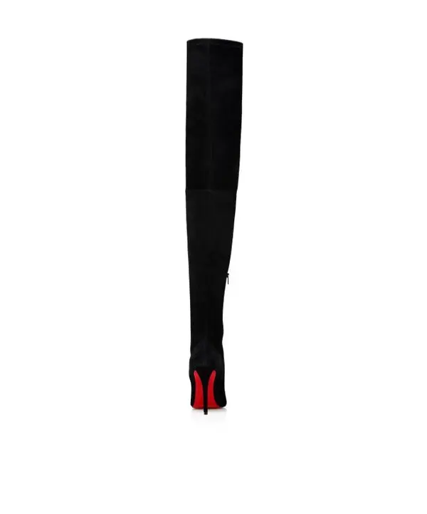 CHRISTIAN LOUBOUTIN Miss Z Botta Alta Over The Knee Boots