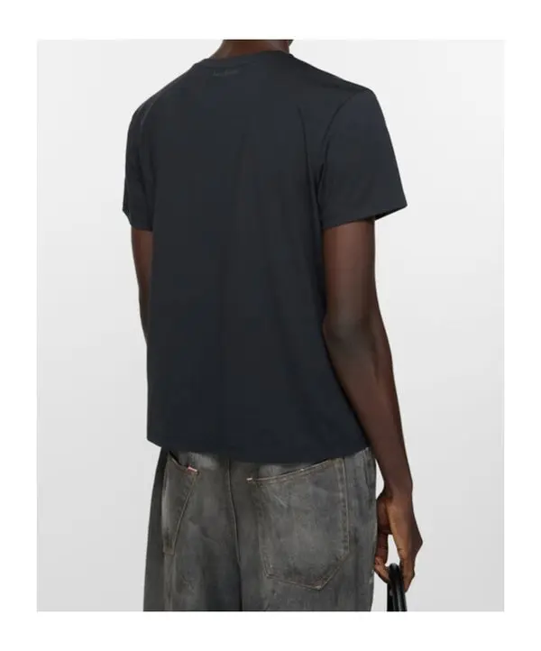 Acne Studios Regular Fit T-shirt - Black