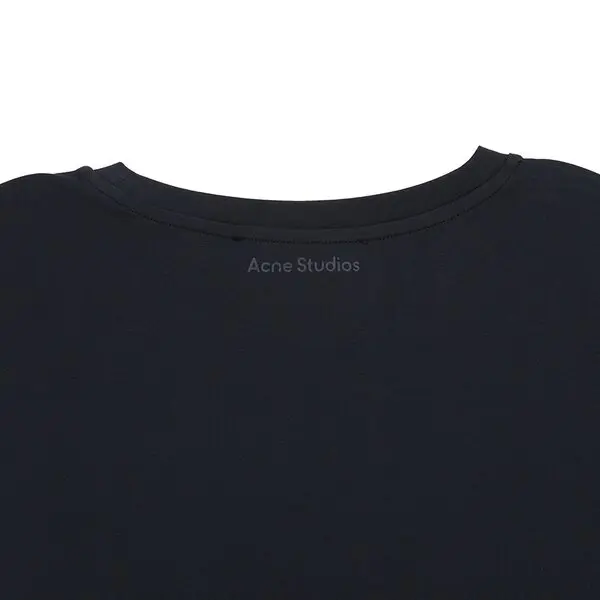Acne Studios Regular Fit T-shirt - Black
