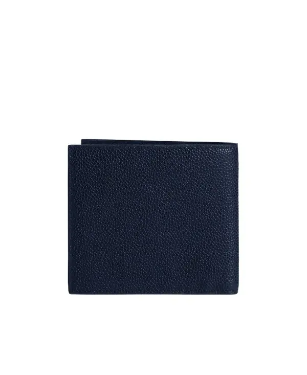 Thom Browne Pebble Textured Bifold Wallet - Black