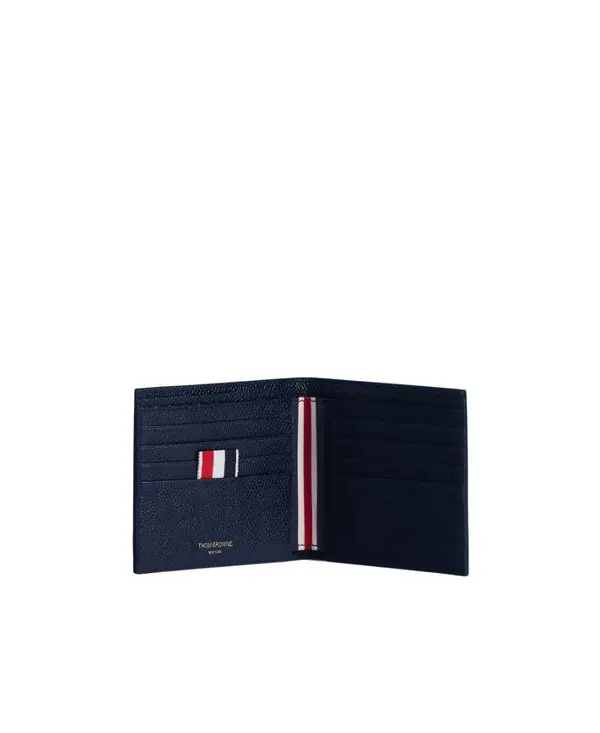 Thom Browne Pebble Textured Bifold Wallet - Black