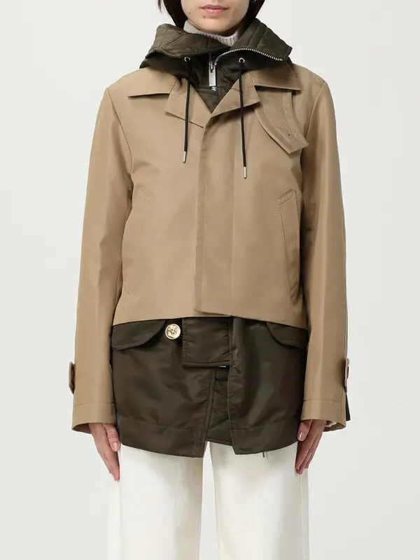 Sacai Double-layered Hooded Jacket