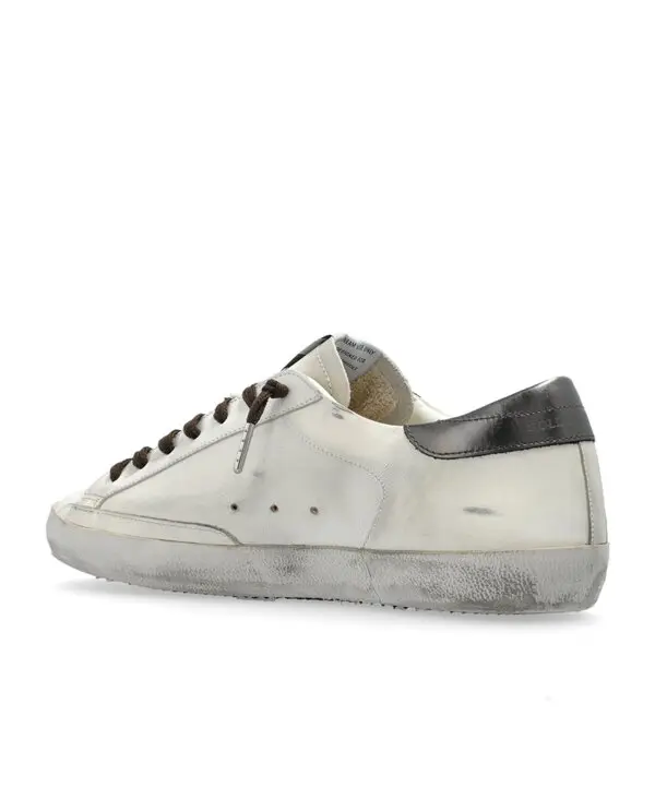 GOLDEN GOOSE Super Star Lace-up Sneakers - Gray