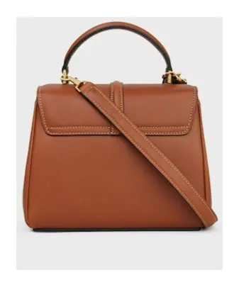 Celine Mini Flap Shoulder Bag With Turn-lock Closure