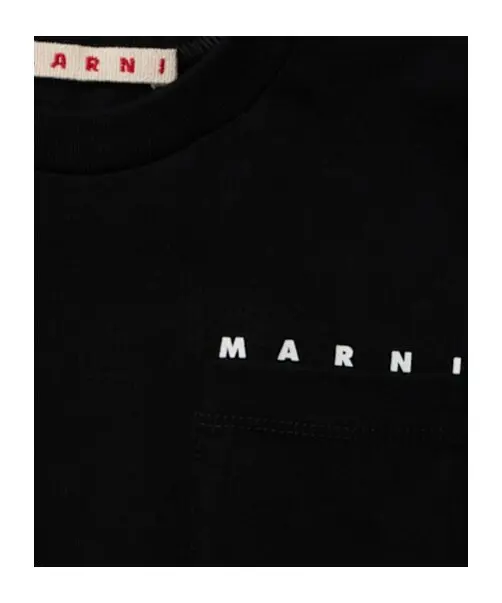 Marni Cotton T-shirt With Pocket